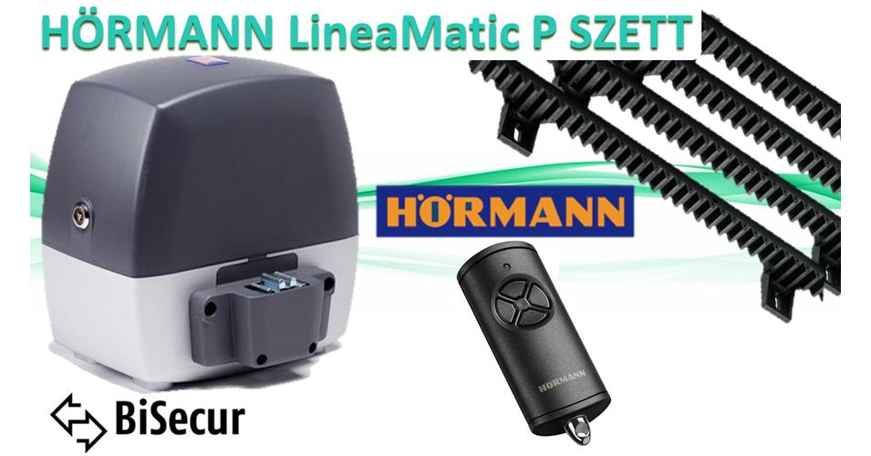 Akciós HÖRMANN Lineamatic P tolókapu, úszókapu kapunyitó szett
